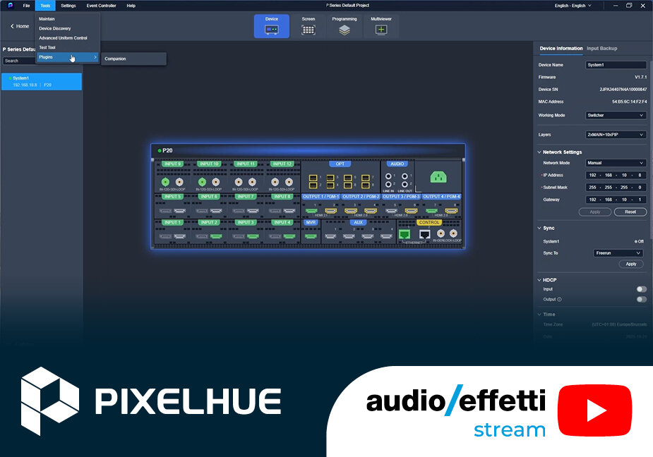 Pixelhue: the new Companion plug-in simplifies video content control