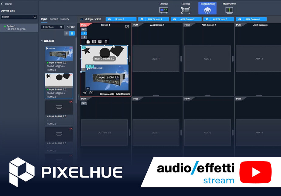 PixelFlow: tecniche avanzate di keying con Smart, Luma, Chroma e Cut & Fill