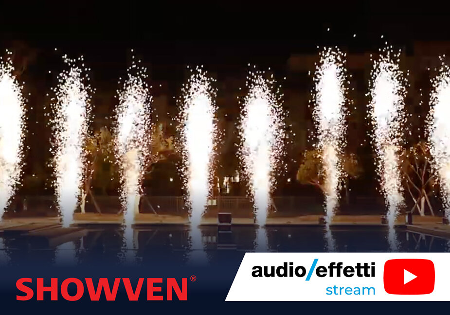 Sparkular Jet II: cold spark columns up to 10 meters high, without ...